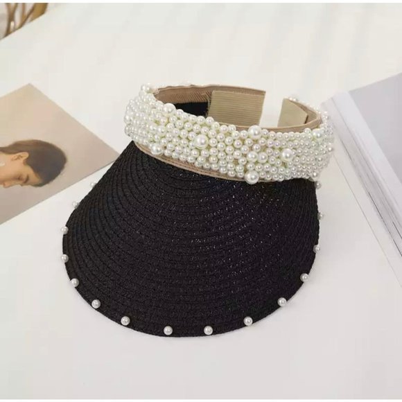 30.00 | Accessories | Pearls Visor | Poshmark